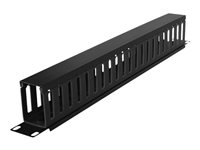 CyberPower Carbon CRA30003 - rack cable management duct with cover - 1U