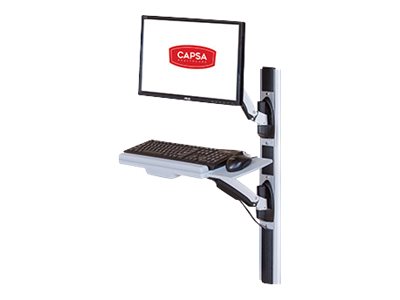 Capsa Healthcare AX Series Wall Arm w/CPU Holder mounting kit - for LCD ...