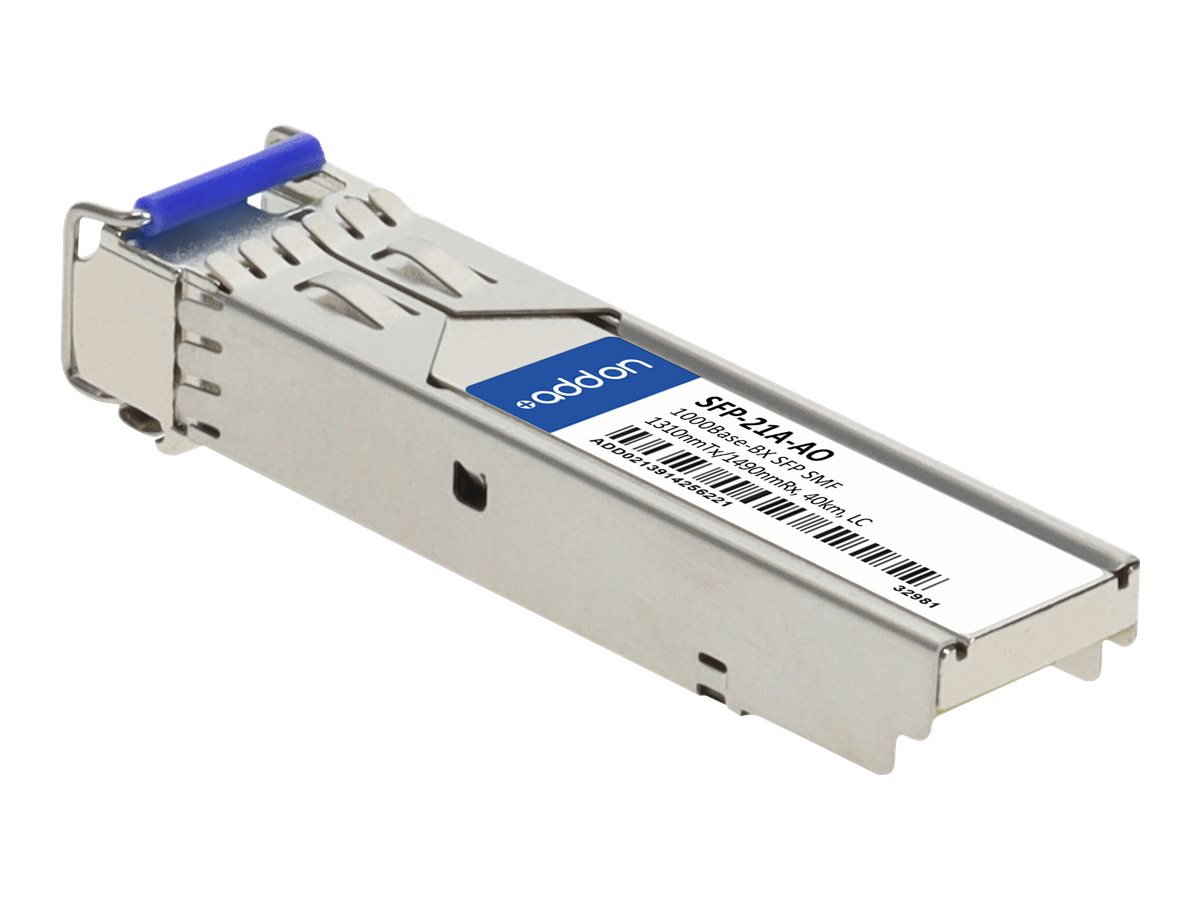 AddOn - SFP (mini-GBIC) transceiver module (equivalent to: RAD SFP-21A) | www.shi.com