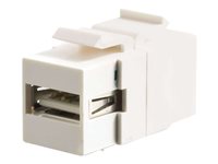 C2G Snap-In USB A/B Female Keystone Insert Module - modular insert ...