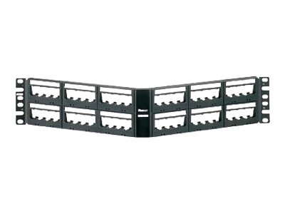 Panduit MINI-COM Angled Modular Faceplate Patch Panels | www ...