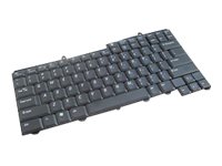 Dell - notebook replacement keyboard - Swiss - black