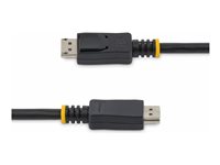 StarTech.com DisplayPort 1.2 Cable w/ Latches - 6ft / 2m - HBR2 - 4K x ...