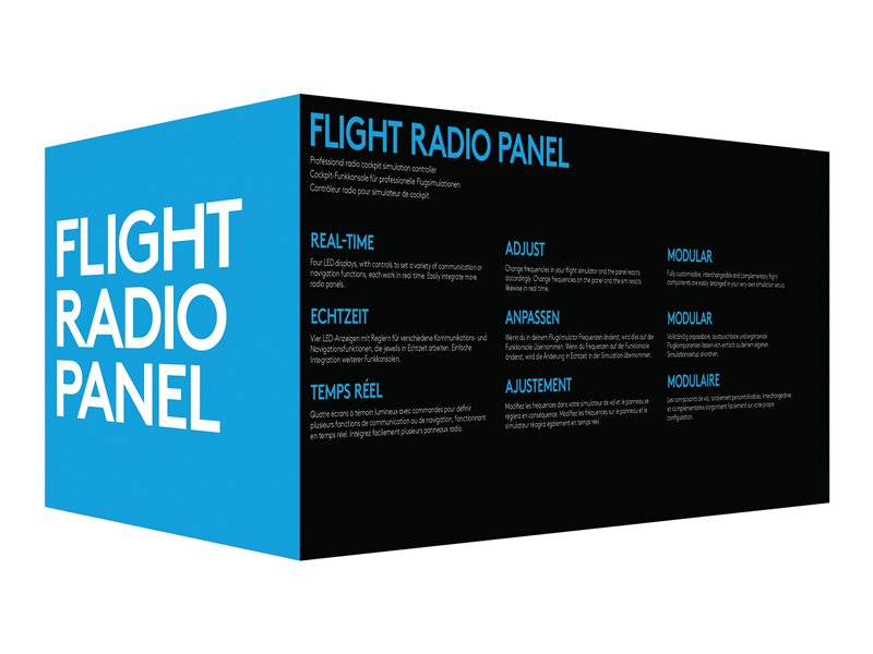 Logitech Flight Radio Panel - Panneau d'instruments de simulateur de ...