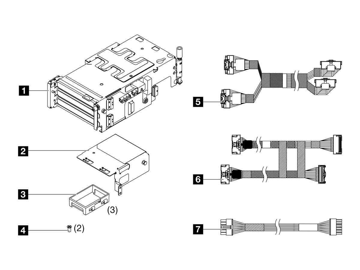 Lenovo - Server riser kit | SHI
