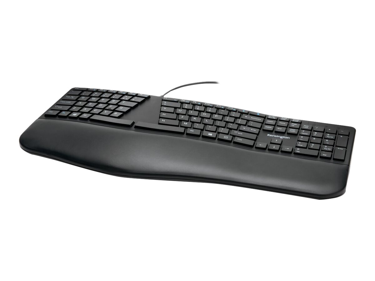 Kensington Pro Fit Ergo Wired Keyboard | SHI
