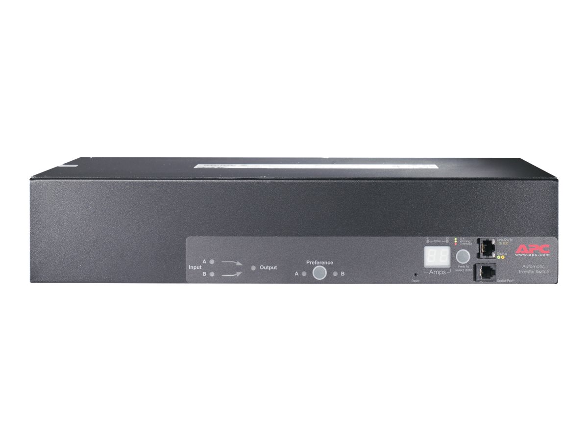 APC Rack Automatic Transfer Switch AP7725 | Overview, Specs, Details ...