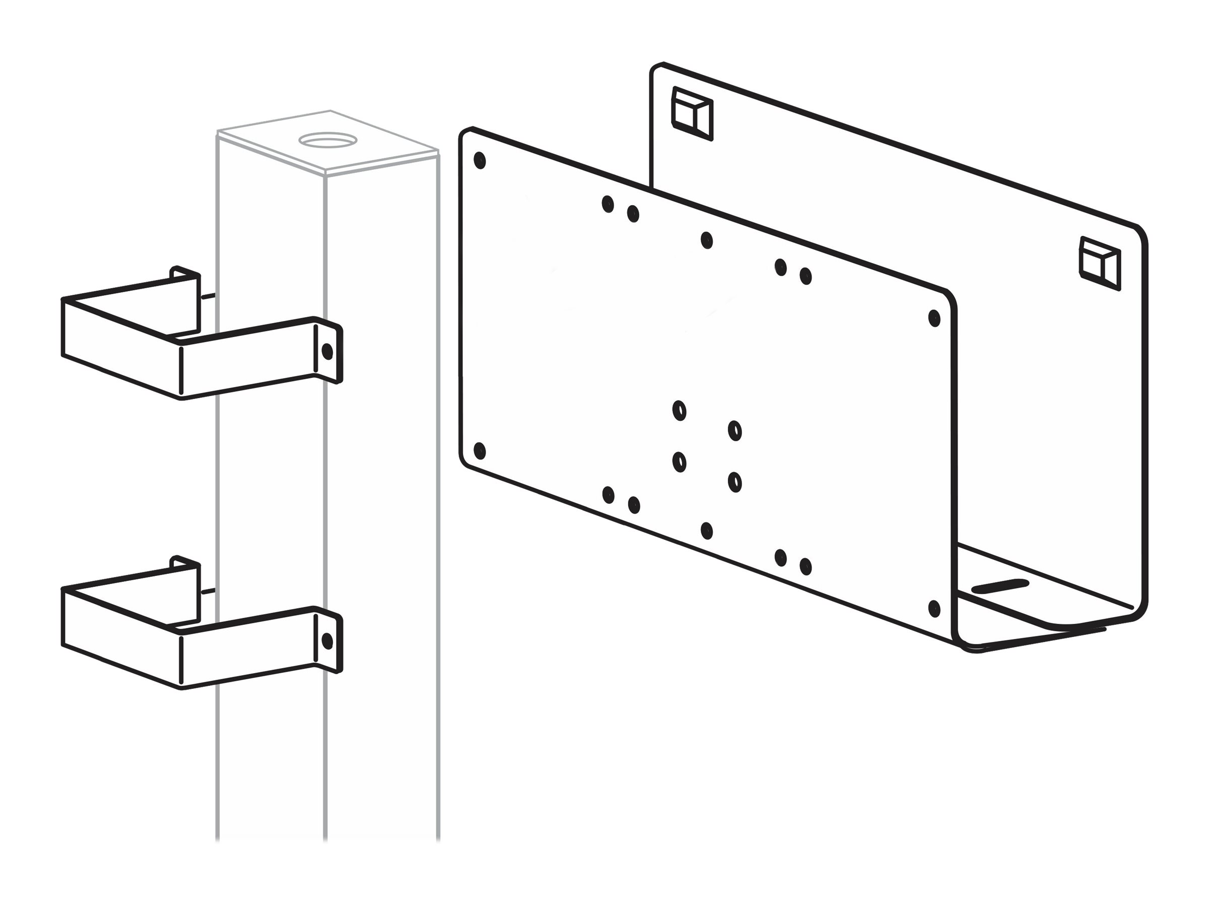 Ergotron - System mounting brackets | Overview, Specs, Details | SHI Direct
