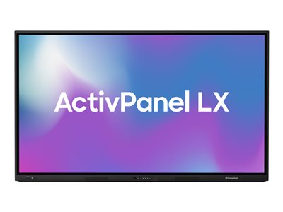 Promethean ActivPanel LX 65" LED-backlit LCD display - 4K - for ...