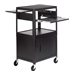 Bretford Basics Adjustable Multimedia Cart With Cabinet CA2642DNS-E5 ...
