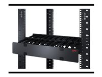 APC Horizontal Cable Manager Single-Sided with Cover - rack cable ...