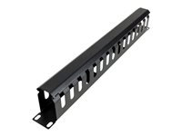 RackSolutions Horizontal Cable Manager - rack cable management tray - 1U