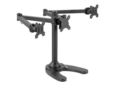VIVO STAND-V103F - stand - full-motion - for 3 LCD displays - black