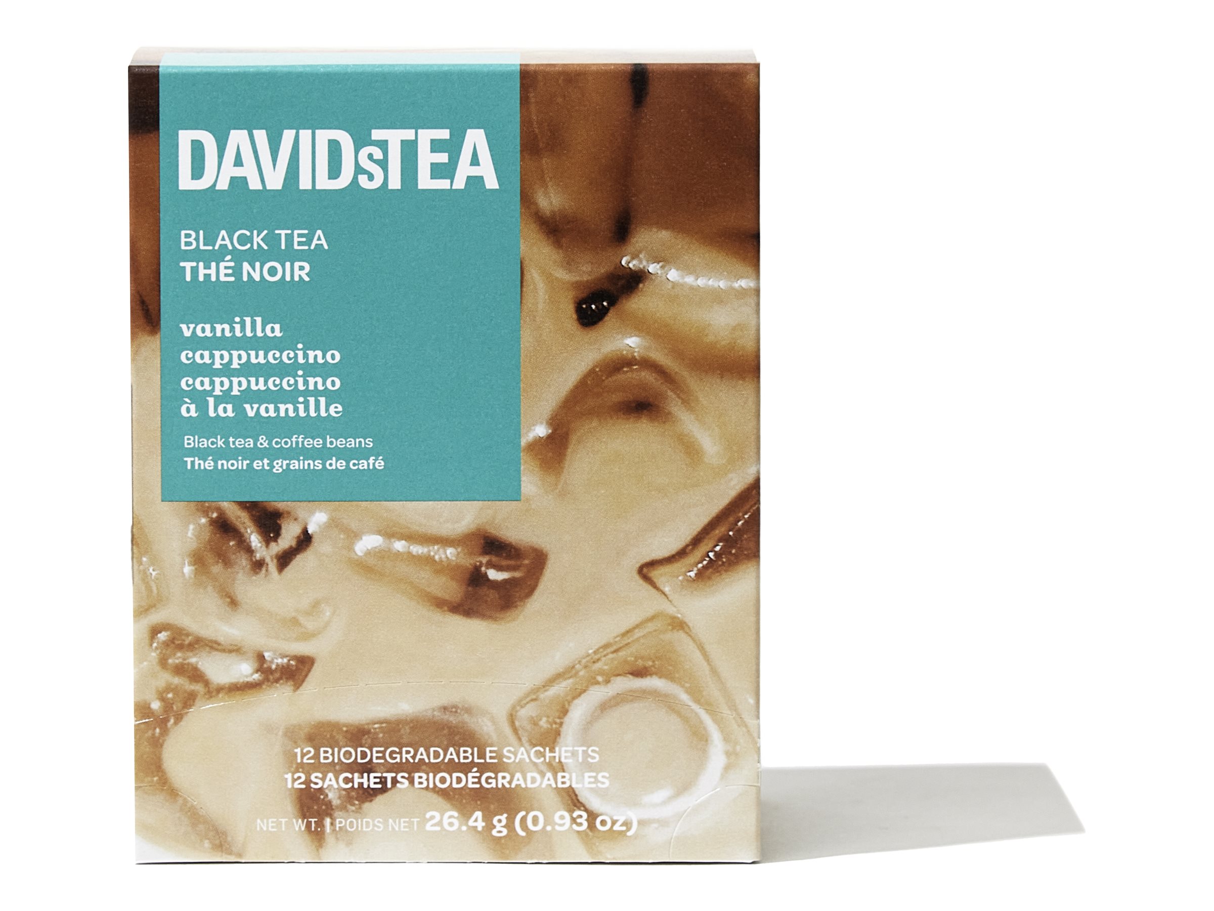 DAVIDsTEA Black Tea - Vanilla Cappuccino - 12's