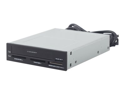 Gembird - Card reader - all-in-1 - 3.5 (MMC, RS-MMC, SD, SDHC, SDXC ...