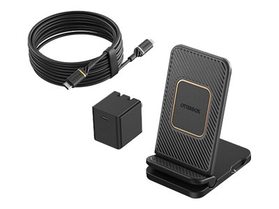 OtterBox - Wireless charging stand + AC power adapter | SHI