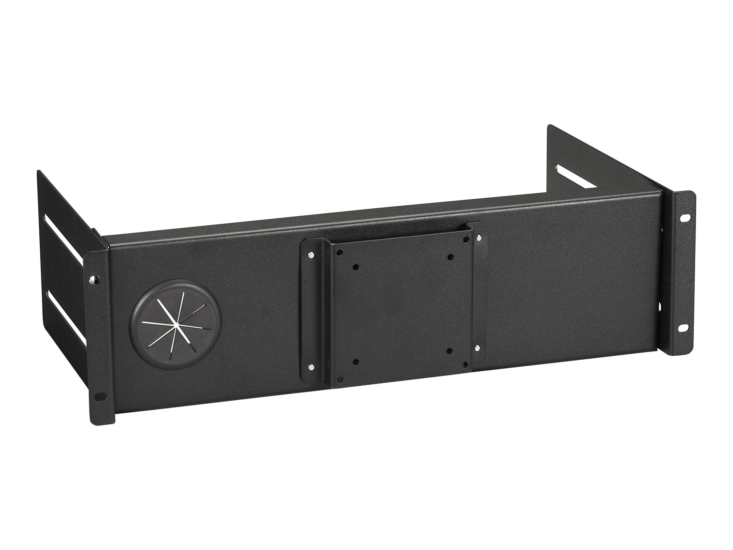 Black Box Flat-Panel Monitor Mount for Racks Fixed | www.shi.com