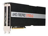 AMD FirePro S7150 x2 - graphics card - 2 GPUs - FirePro S7150 - 16 GB