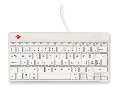 R-Go Compact Break - Keyboard - with integrated break indicator - USB-C ...