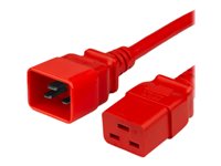 World Cord Sets - power extension cable - IEC 60320 C19 to IEC 60320 C20 - 6 ft