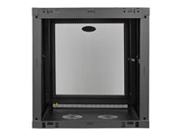 Tripp Lite 12U Wall Mount Rack Enclosure Server Cabinet w/ Door & Side ...