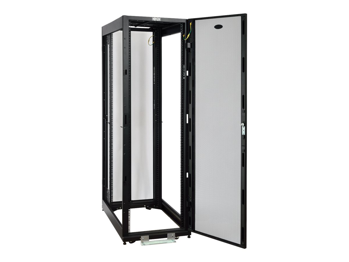 Tripp Lite 42U Rack Enclosure Server Cabinet Doors & Sides 2400lb Capacity | SHI