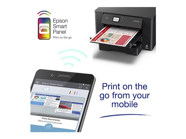 Epson WorkForce WF-7310DTW - printer - colour - ink-jet - C11CH70401 ...