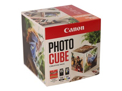 Canon Photo Cube Creative Pack - Glossy - 2-pack - black, colour (cyan ...