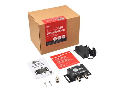 SIIG 1x2 12G SDI Distribution Amplifier distribution amplifier