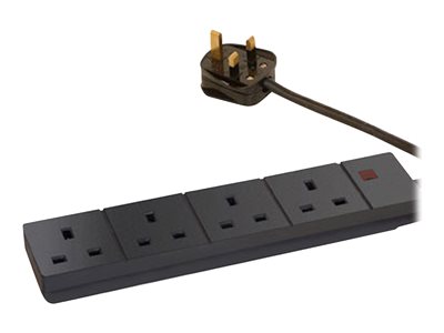 Videk Mains Power Extension Lead 4 x UK Mains Socket to C14 Plug ...