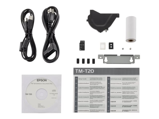 Epson TM T20 - receipt printer - B/W - thermal line - C31CB10002 ...