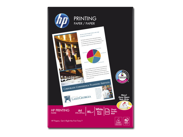 HP - plain paper - 500 sheet(s) - A4 - 80 g/m² - CHP210 - Currys Business