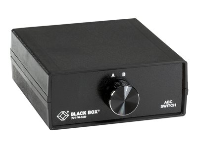 Black Box Lifetime ABC DB25 Switch - switch - 2 ports