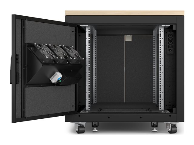 APC NetShelter - rack (vertical) - insonorisé - 12U (AR4012A)