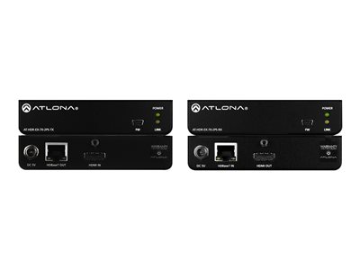 Atlona HDR-EX-70-2PS 4K HDR HDMI Over HDBaseT - TX/RX Kit - video/audio ...