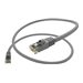UNC Group Patch cable - 1 ft - gray
