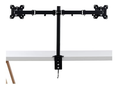 Lindy Dual Display Bracket w/ Pole & Desk Clamp mounting kit ...