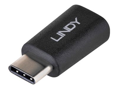 Lindy - USB-adapter - Micro-USB Type B (hunn) til 24 pin USB-C (hann ...