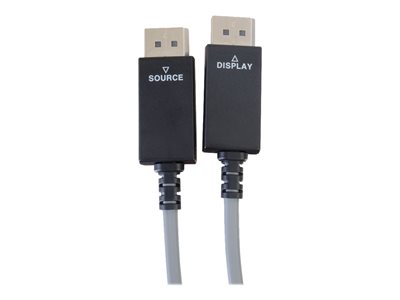 C2G 50ft 4K DisplayPort Cable - Active Optical Cable (AOC) - Plenum CMP ...