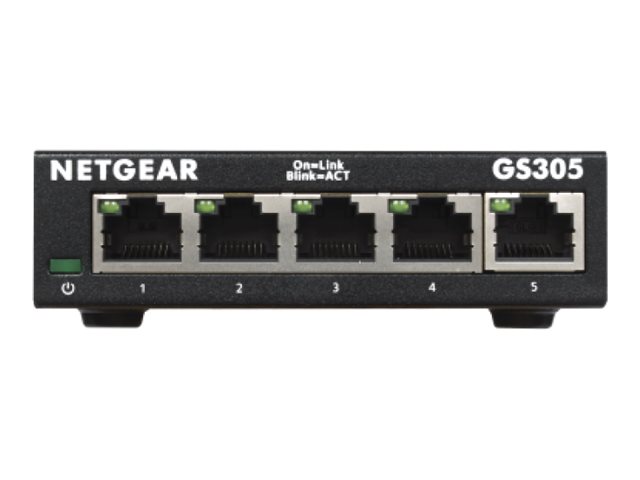 NETGEAR GS305, v3, switch, 5 ports, unmanaged - Paradigm PCs