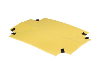 Panduit FiberRunner 24 x 4 four-way cross split cover