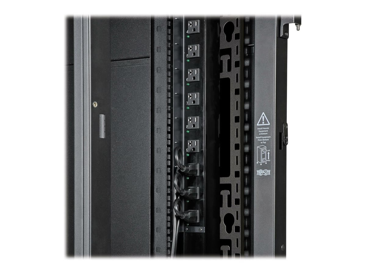 Tripp Lite 48U Rack Enclosure Server Cabinet Vertical Cable Management ...