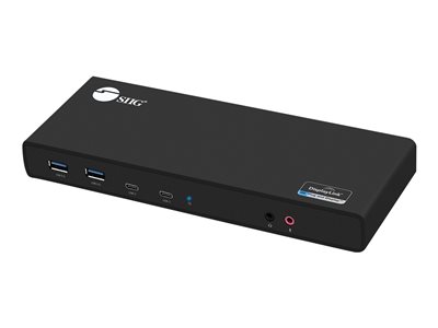 SIIG USB 3.1 Type-C Dual 4K Docking Station with Power Delivery ...