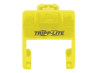 Tripp Lite Universal RJ45 Locking Inserts, Yellow, 10 Pack - cable ...