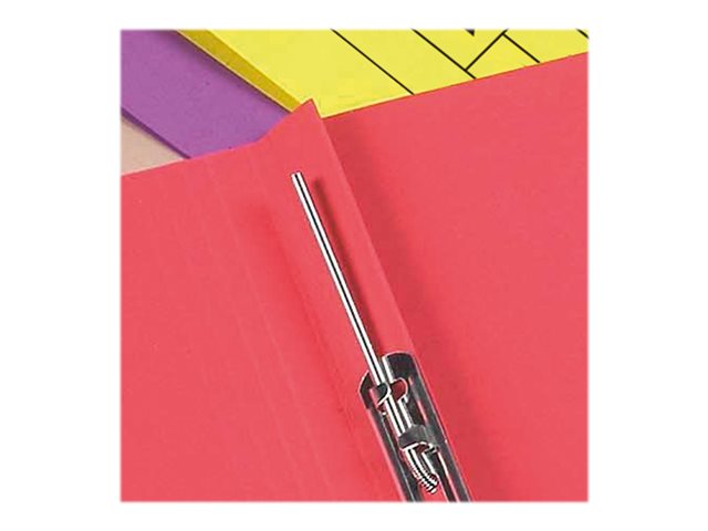 Rexel Jiffex - spring file - for Folio - capacity: 320 sheets - blue ...