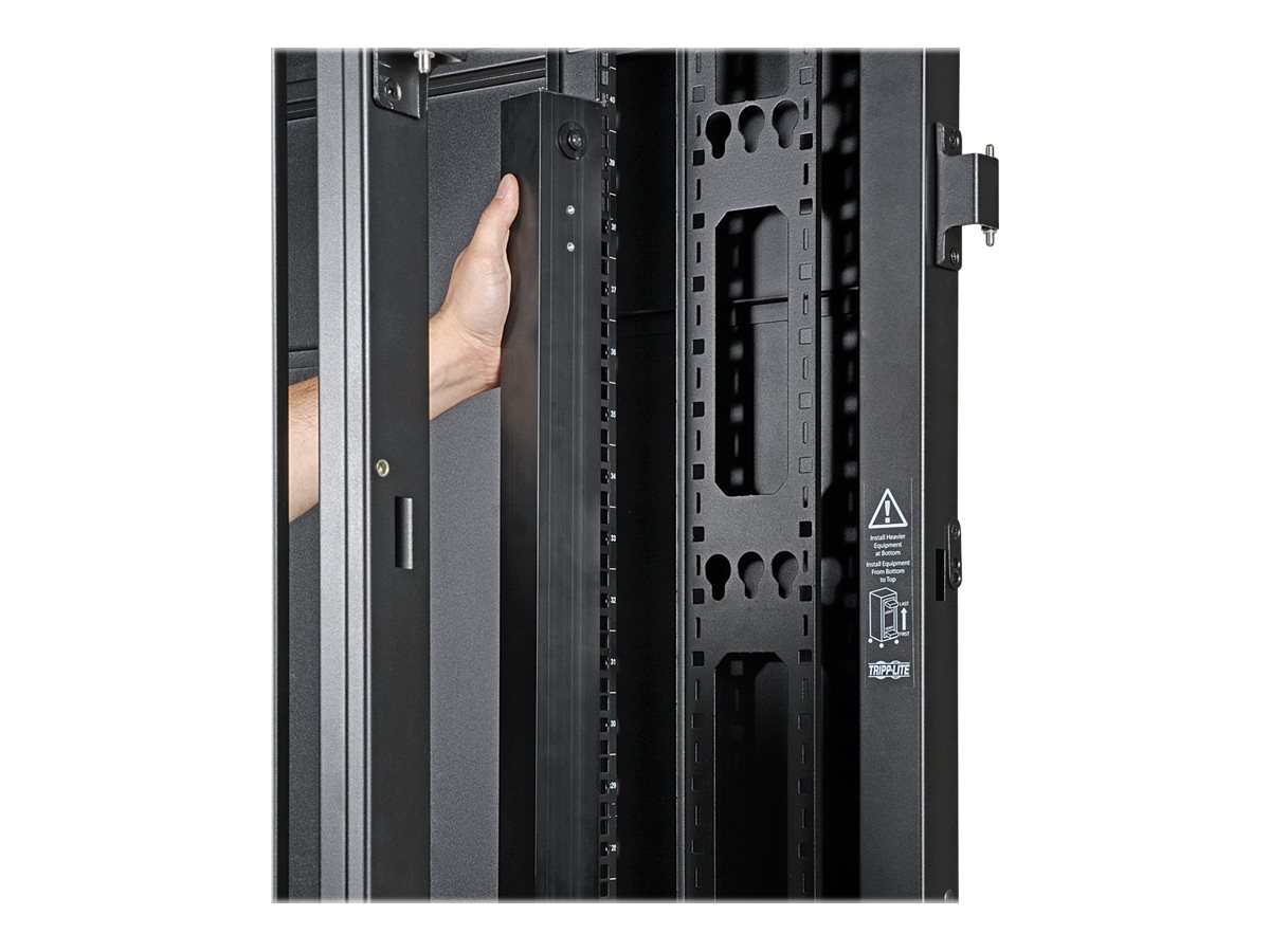 Tripp Lite 42U Rack Enclosure Server Cabinet Door & Sides w/Acrylic ...