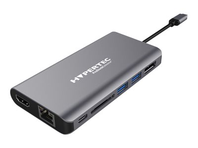 Hypertec ProDockExtreme - docking station - USB-C - HDMI, DP - GigE