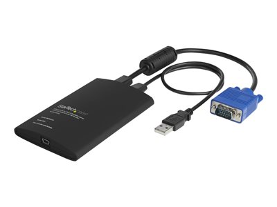 StarTech.com USB Crash Cart Adapter - File Transfer & Video - Portable ...