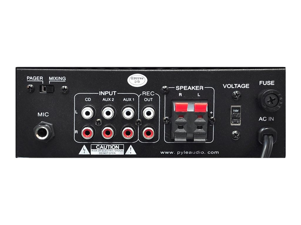 PylePro PTA2 - Amplifier | Overview, Specs, Details | SHI