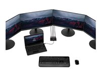 StarTech.com 4 Port Mini DisplayPort MST Hub - 4K 30Hz - Mini DP to DisplayPort Splitter for ...